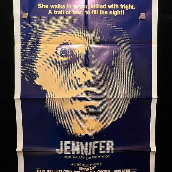 Art | Original Original 1978 Jennifer One Sheet Movie Poster Horror ...